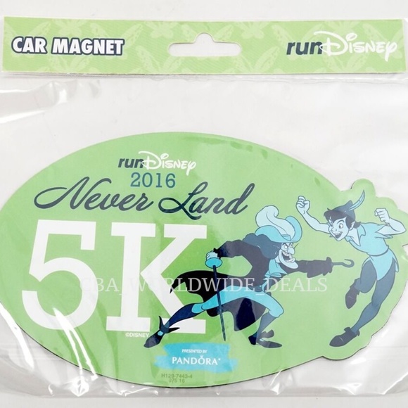 Disney | Other | Disney Rundisney 26 Tinkerbell Marathon Never Land 5k ...